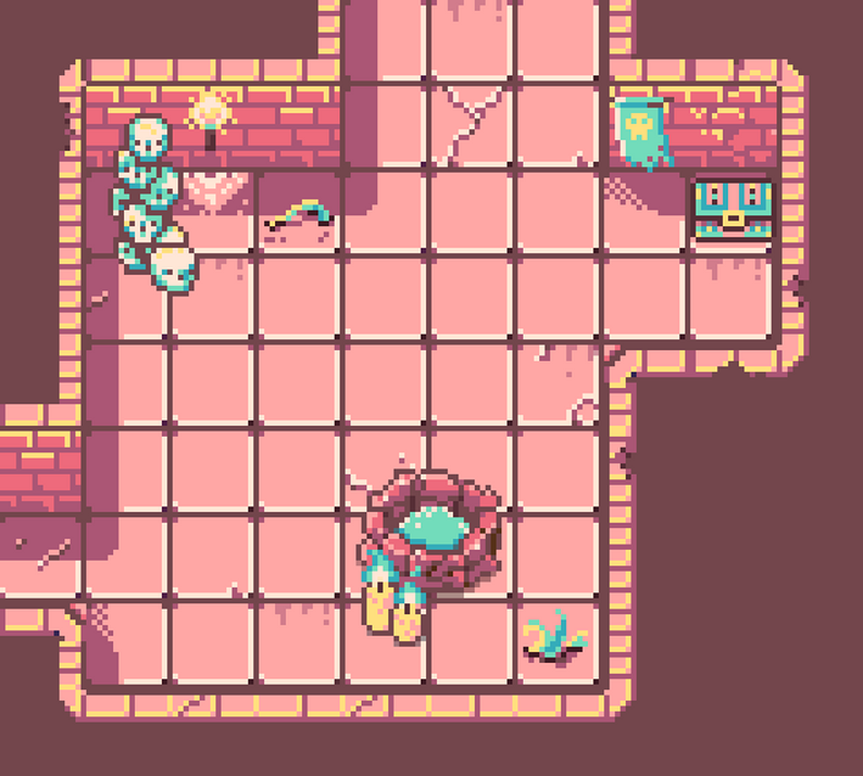 Lollipop Labyrinth! Dungeon Tileset by PetricakeGames