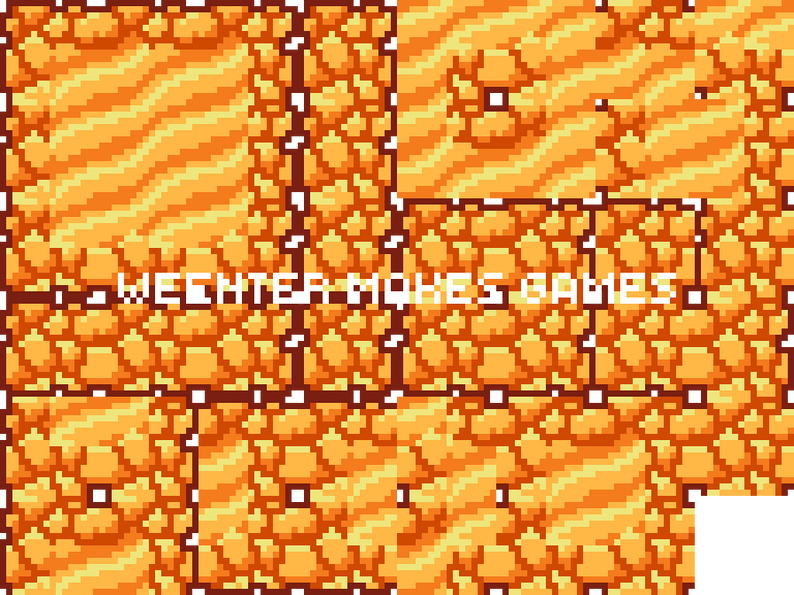 4 Sand Tilesets and desert decor by Weenter