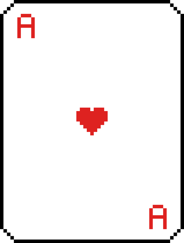 Traditional Pixel Cards Pack by BeeMaxStudio