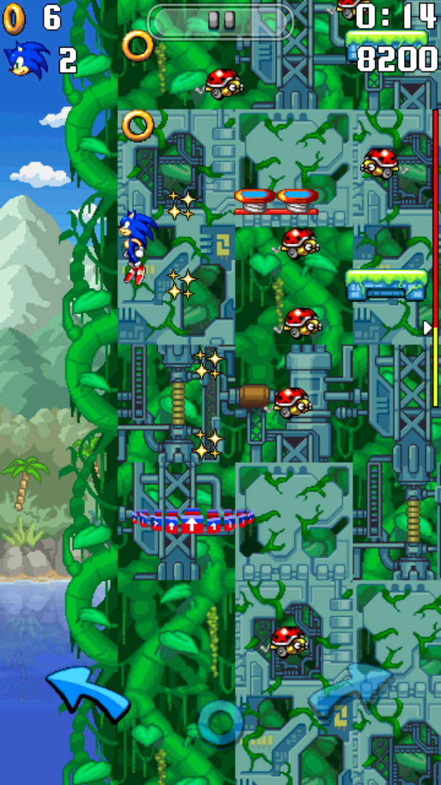 Sonic Jump Anniversary (Android) by Furrican
