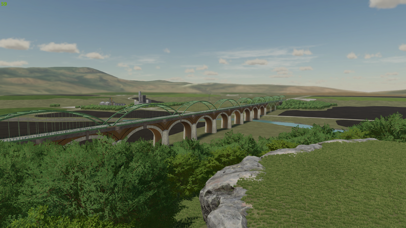 FS22 Green Valley, Nebraska 4x Map by DJ Modding