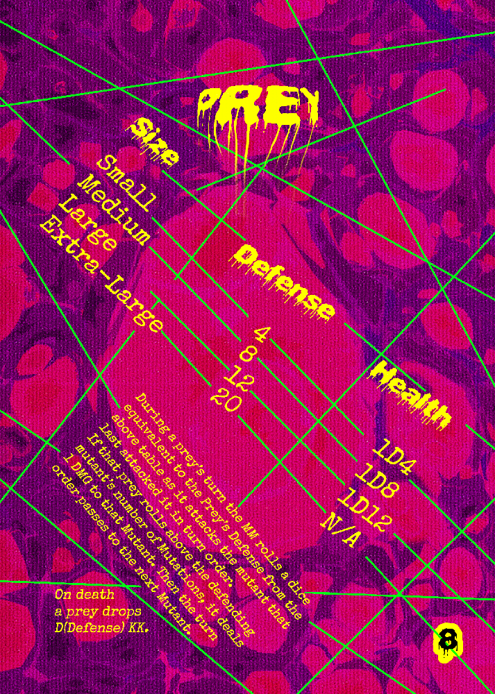 Below Dwelling Sewer Mutants: The Full RPG by NeonRot