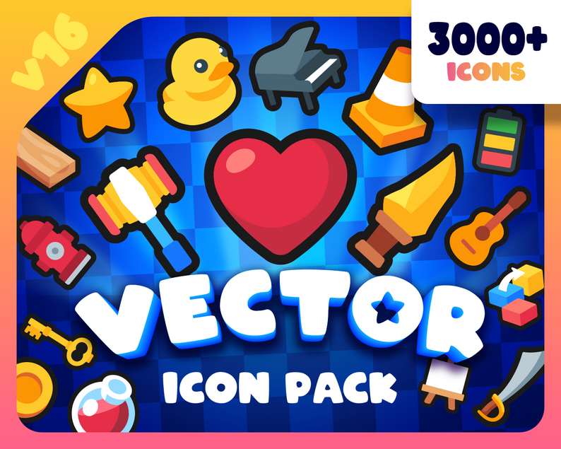 Vector Icon Pack by RhosGFX