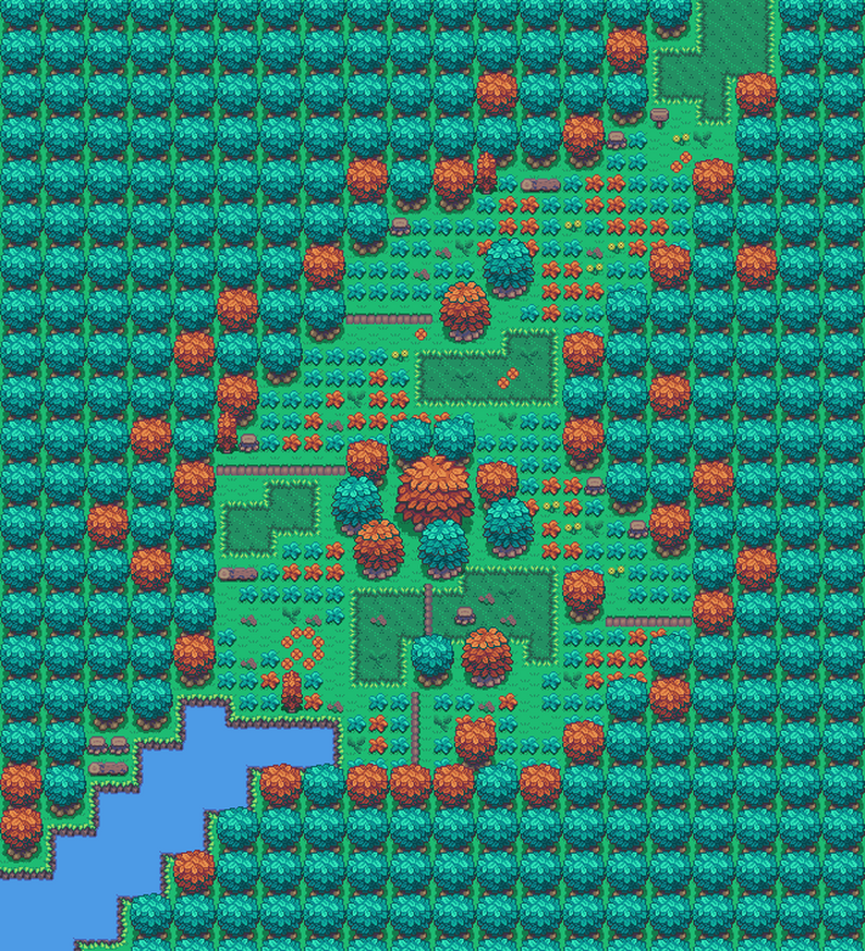 16x16 TOP-DOWN TILESET by Aarya Yt