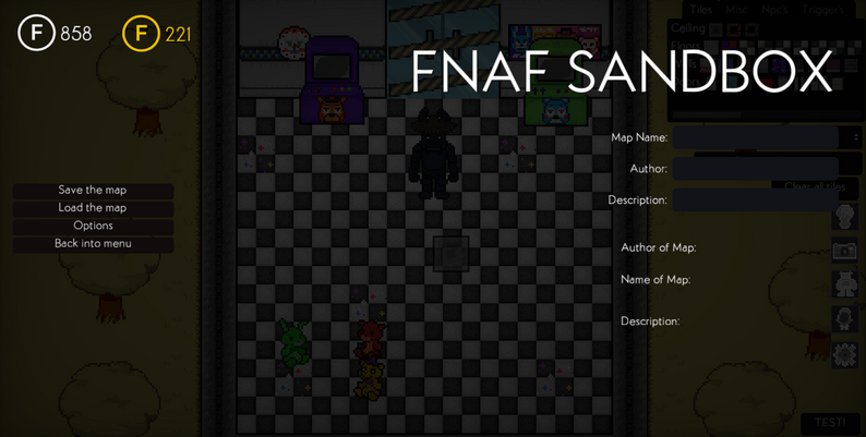 FNAF SANDBOX by Drayn