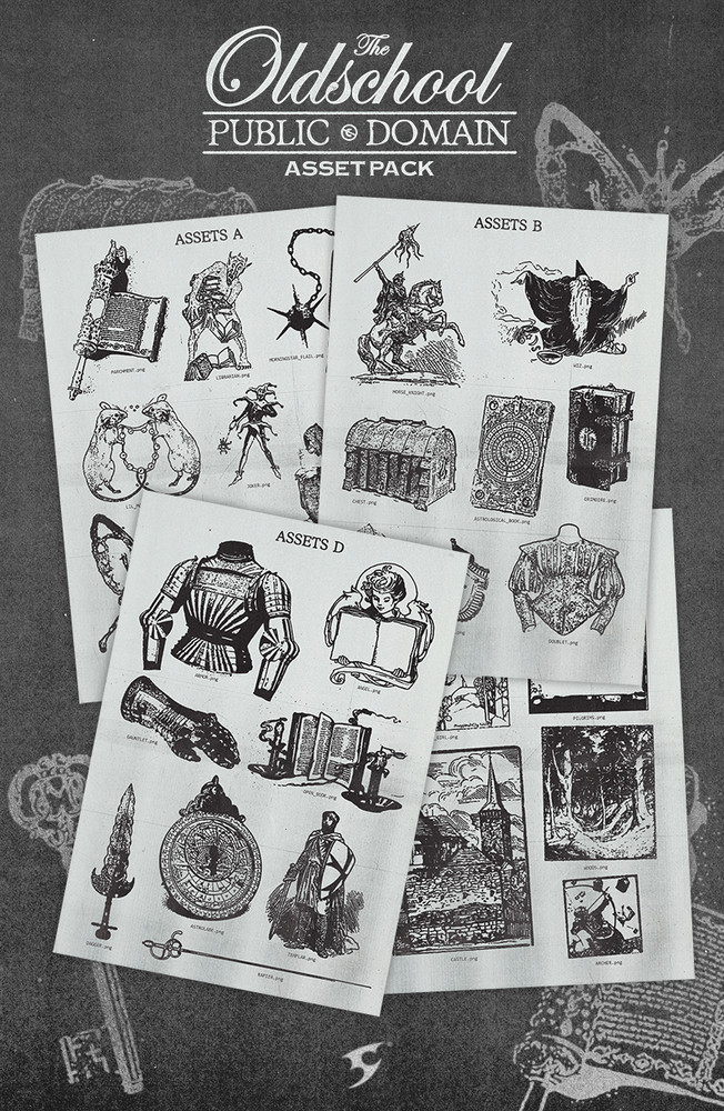 The Oldschool Public Domain Asset Pack - Vol. I by SUIKYUN