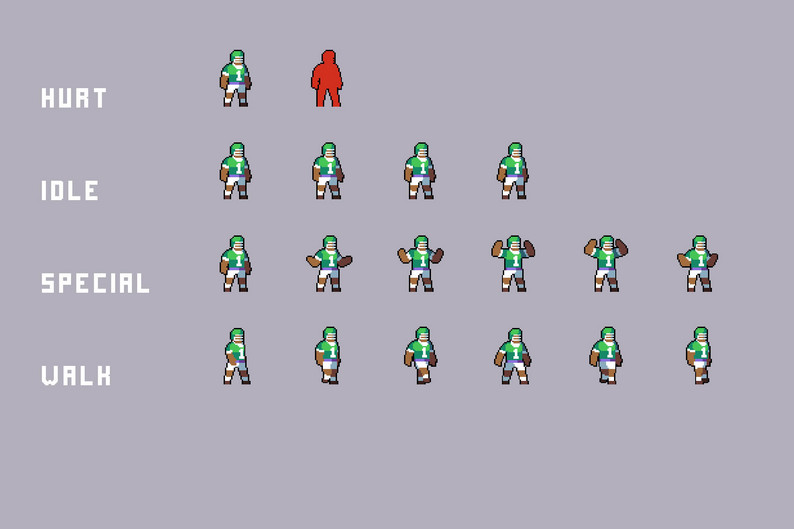 Free Bosses Sprite Sheet Pack by Free Game Assets (GUI, Sprite, Tilesets)