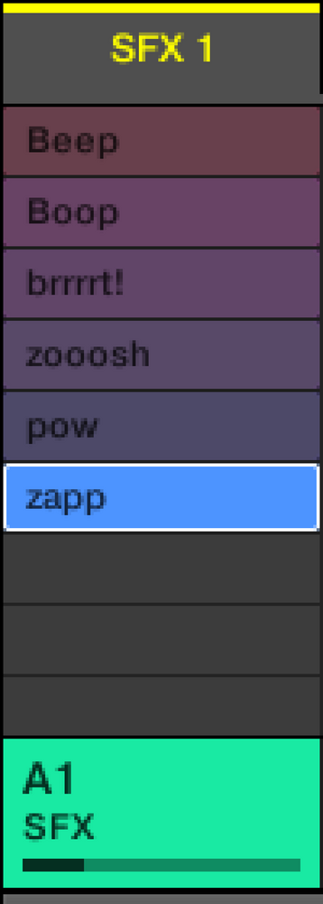 Menu Sounds I by moludar