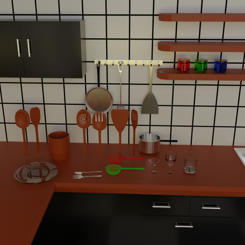 Free Kitchen Asset Pack by styloo