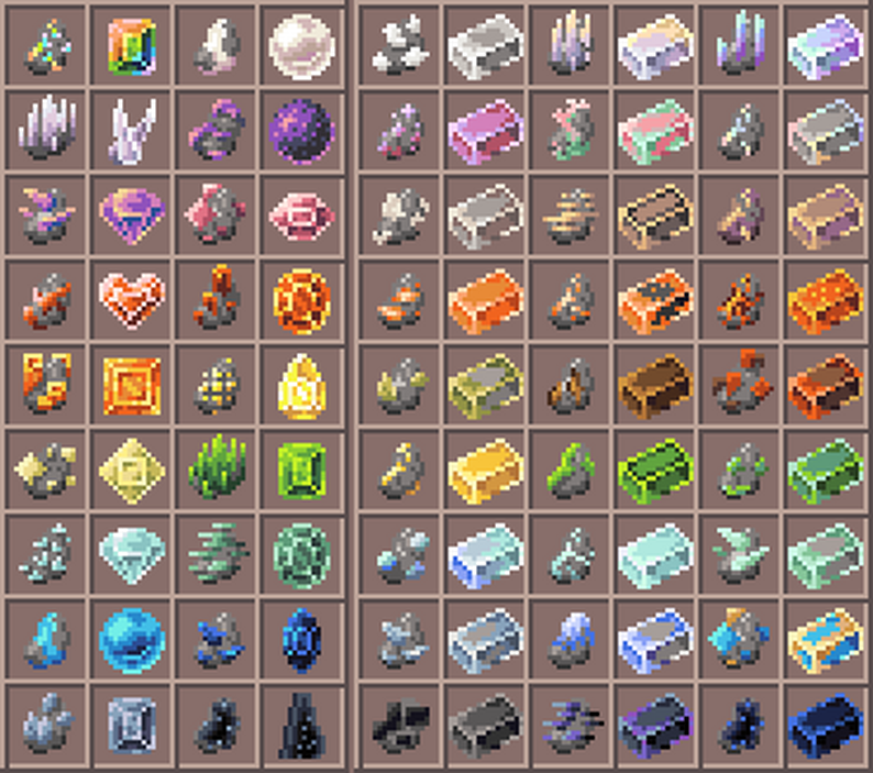 Treasure Asset Pack [16x16] by Mischeal