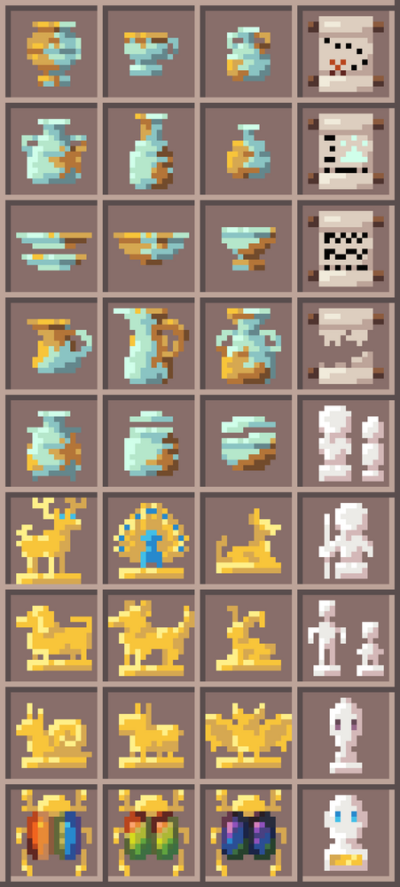 Treasure Asset Pack [16x16] by Mischeal