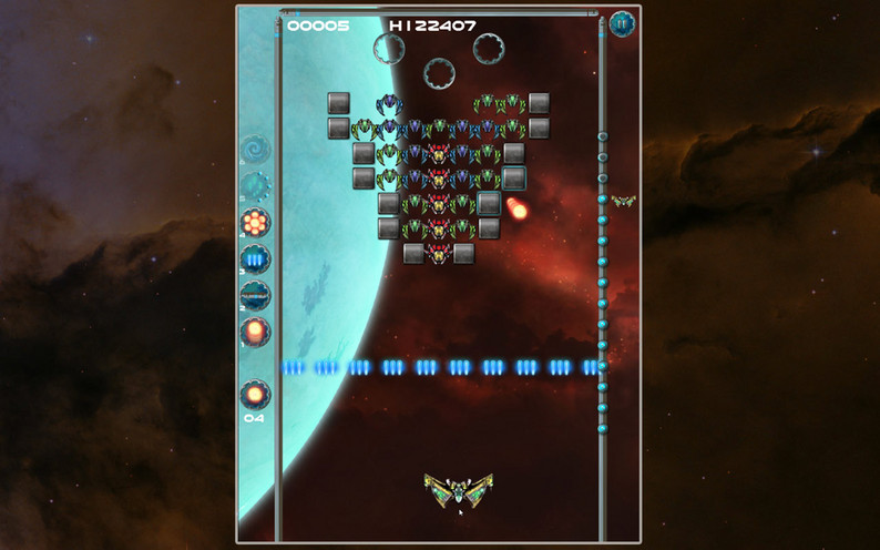 Alien Wall - Brick Invader by preussie