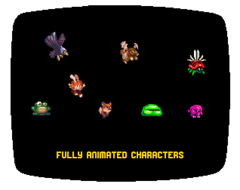 Sunny Land - Pixel Game Art Collection by ansimuz