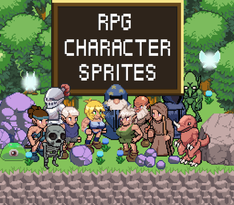 Rpg Character Sprites by morehn