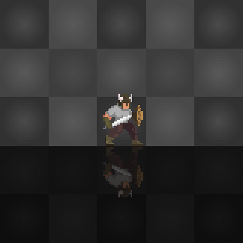 Pixel Character Revamped - Gladiator by Admurin