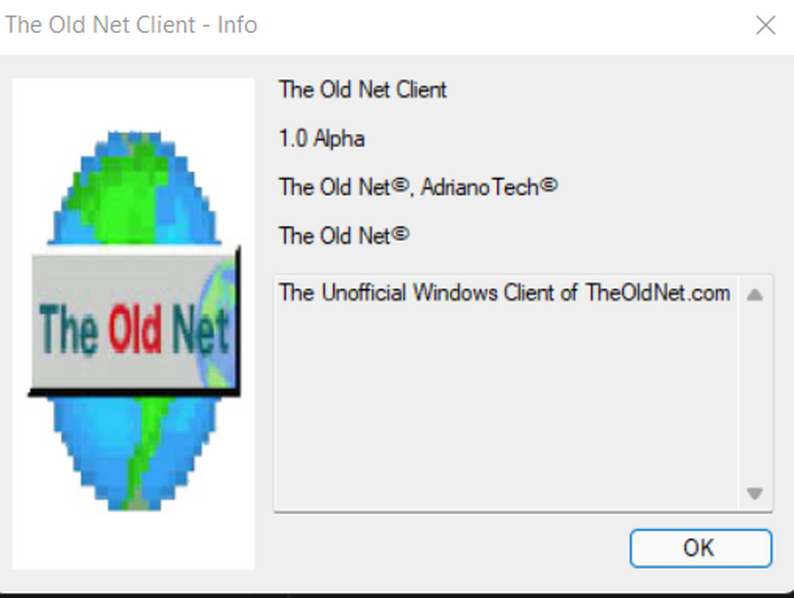 The Old Net Client / Portable - Setup by Nope Games