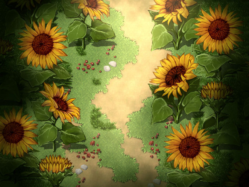 KR Flower Forest Tileset for RPGs by Kokoro Reflections
