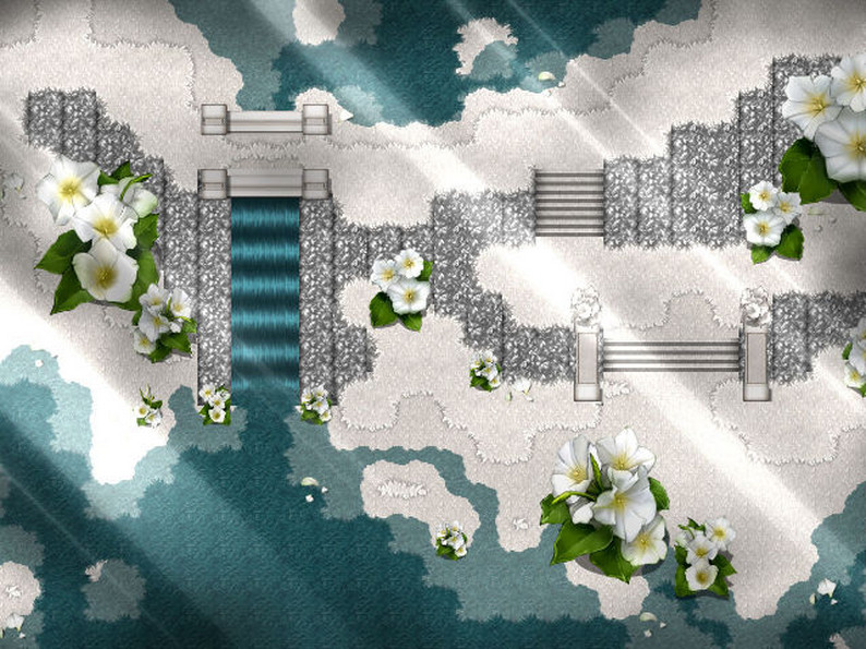 KR Flower Forest Tileset for RPGs by Kokoro Reflections