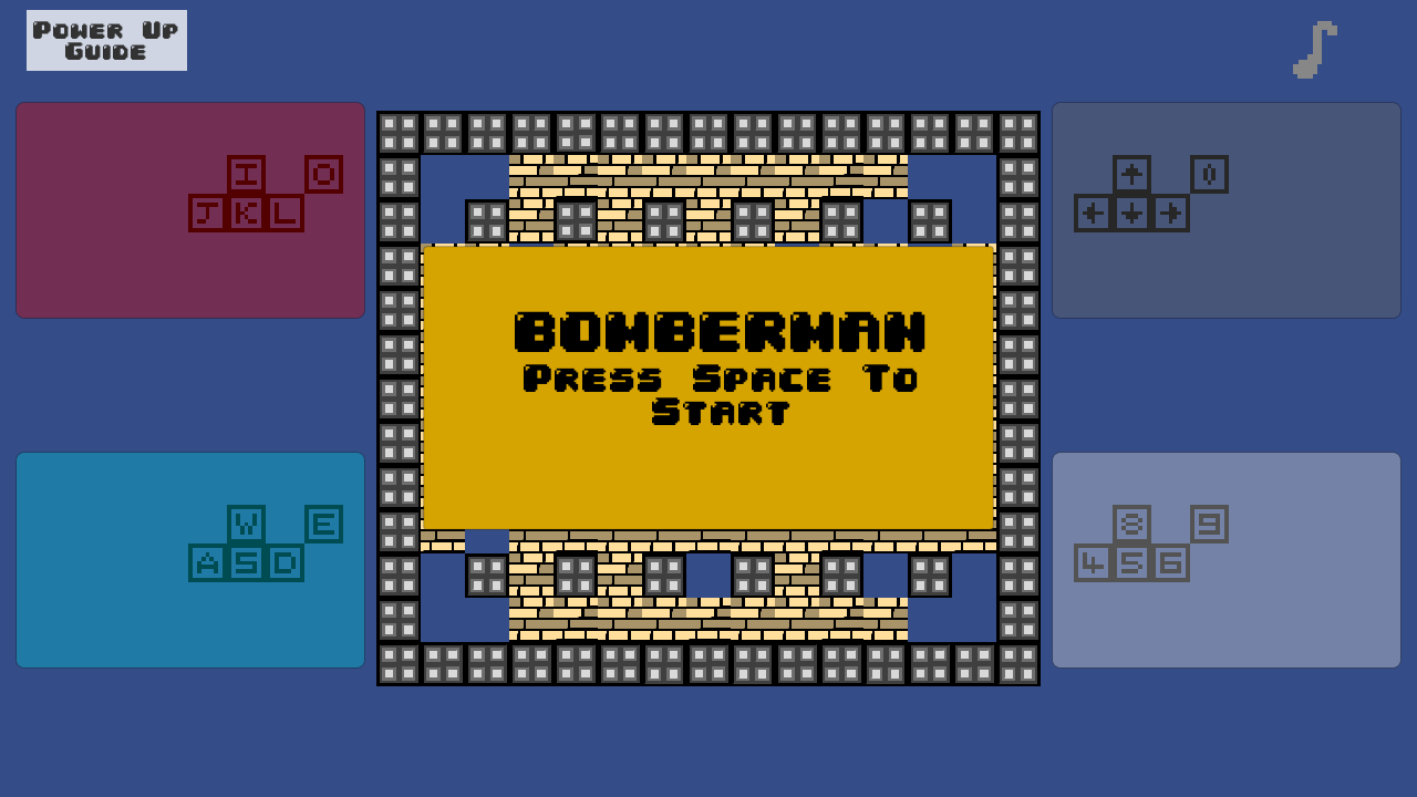 Bomberman Clone Local Multiplayer by Louca Coles