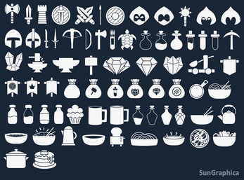600 clean and minimal game Icon ultimate pack by SunGraphica