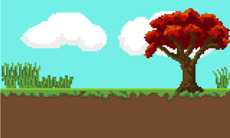 Pixel Tree Pack by Rcp Studios