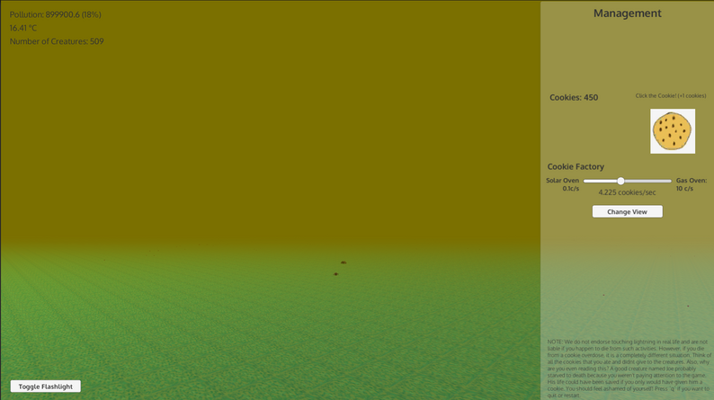 Creature Simulator by twelfth dimension