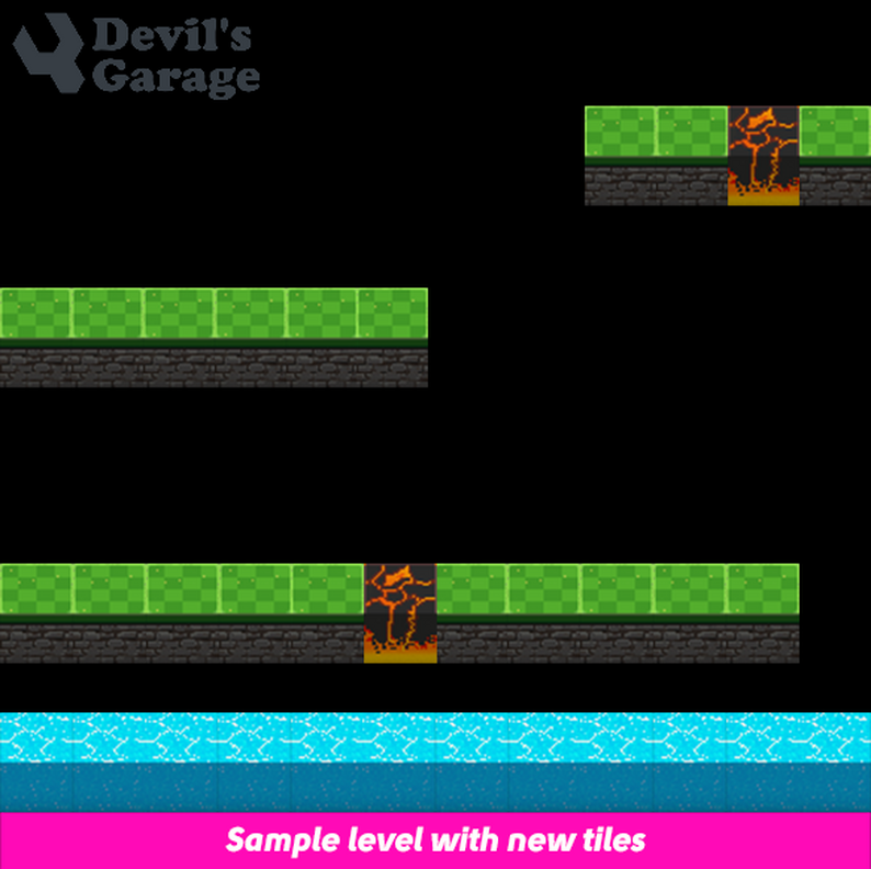 2D Pixel Art - Isometric Blocks - Free Sprites by DevilsWork.shop