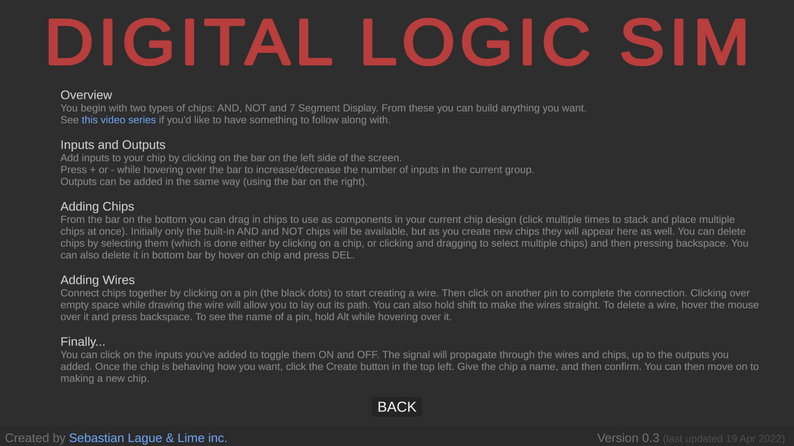Digital Logic Sim 2 by Lime Inc.