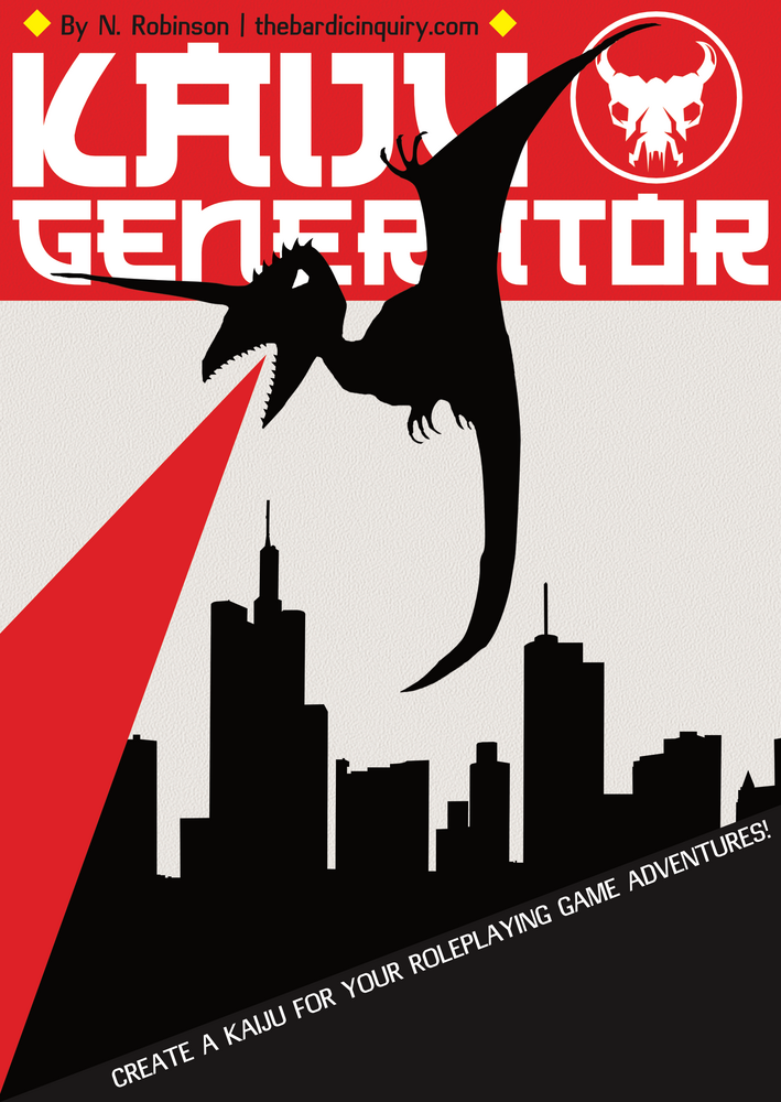Kaiju Generator by Nicholas Robinia (Bardic inquiry)