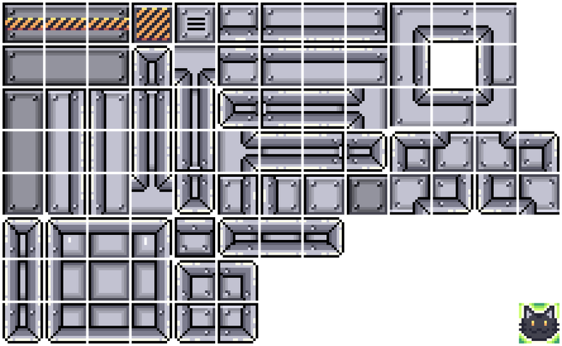 Laboratory Tileset V2 by OleTeras