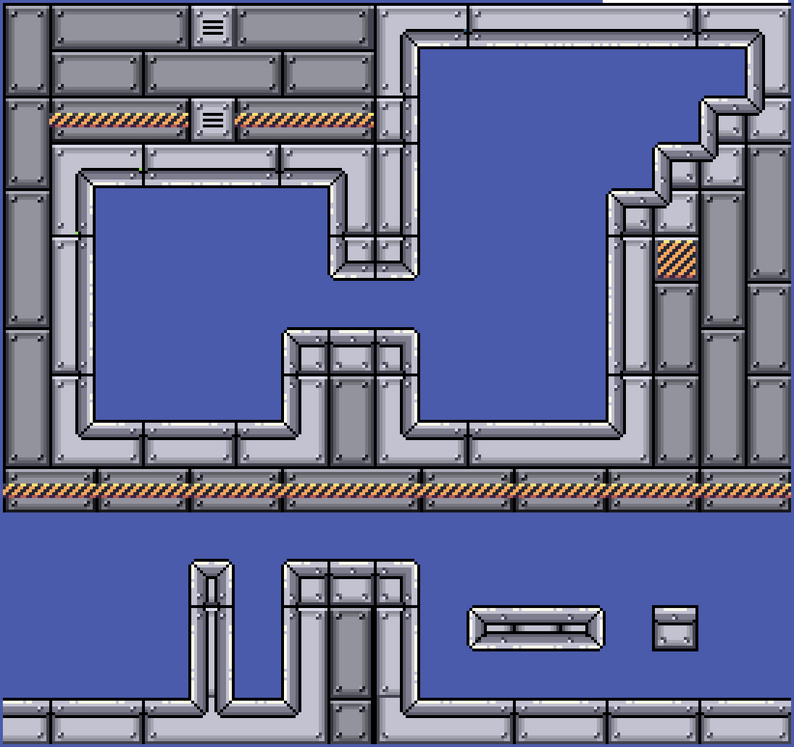 Laboratory Tileset V2 by OleTeras