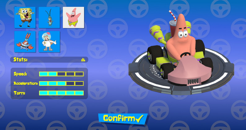 SpongeBob SquarePants: big races (DEMO) by Alekstudio