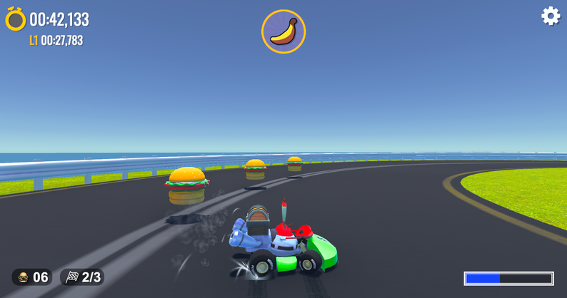 SpongeBob SquarePants: big races (DEMO) by Alekstudio