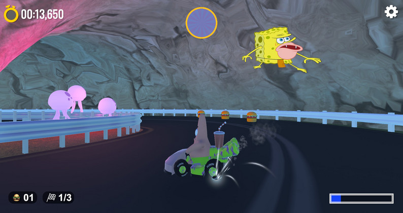 SpongeBob SquarePants: big races (DEMO) by Alekstudio