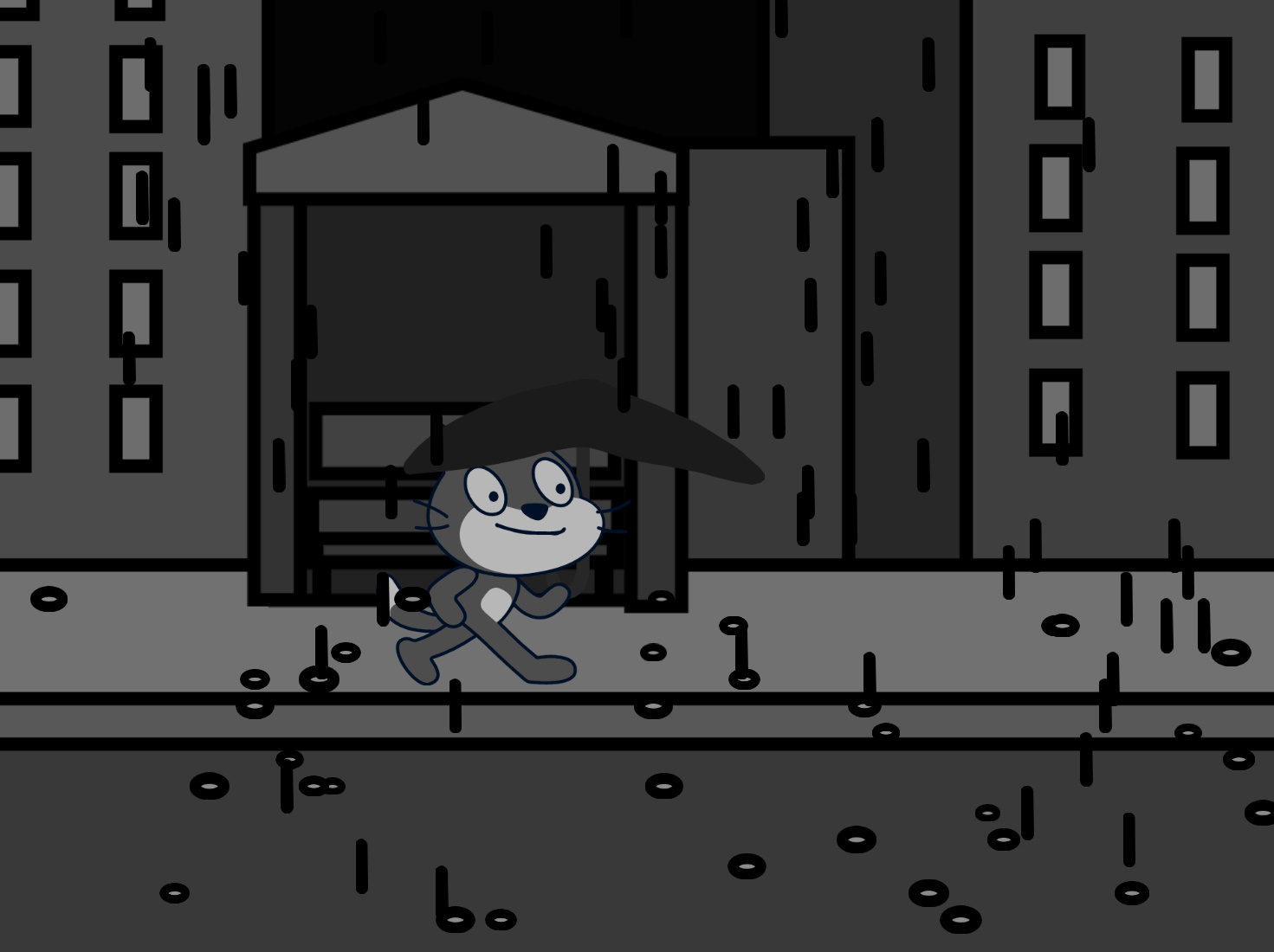 RAIN by FoxStreamer for The Scratch Jam #1 - itch.io