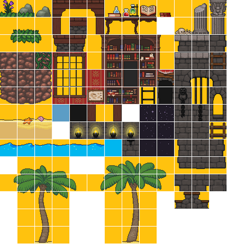Basic Platformer Tiles (32x32) by Jolly gengar