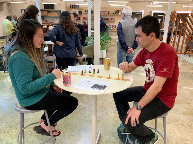 Doc Pop's One-Dimensional Chess by Doctor Popular