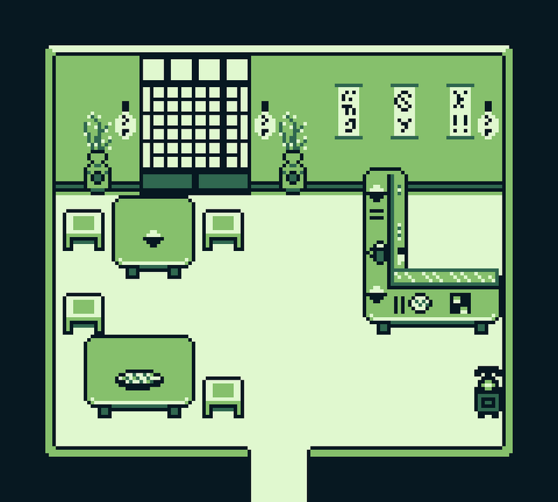 Gb Studio - Japanese Style Tilesets by CommandeQ & HalteF4