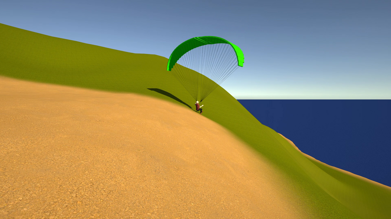 WagaSim Paragliding simulator by Nathan Barraud