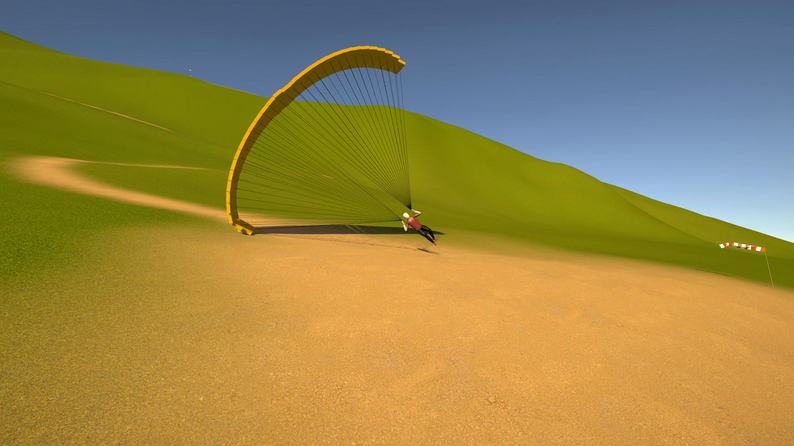 WagaSim Paragliding simulator by Nathan Barraud