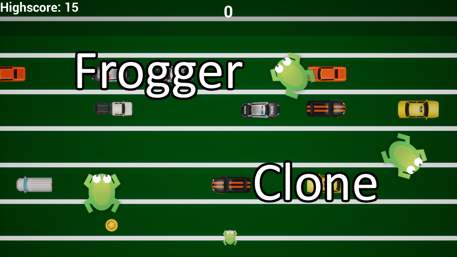 Frogger Clone by FlavouredGames