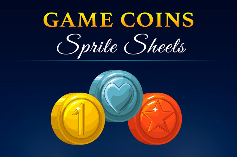 Free Game Coins Sprite by Free Game Assets (GUI, Sprite, Tilesets)
