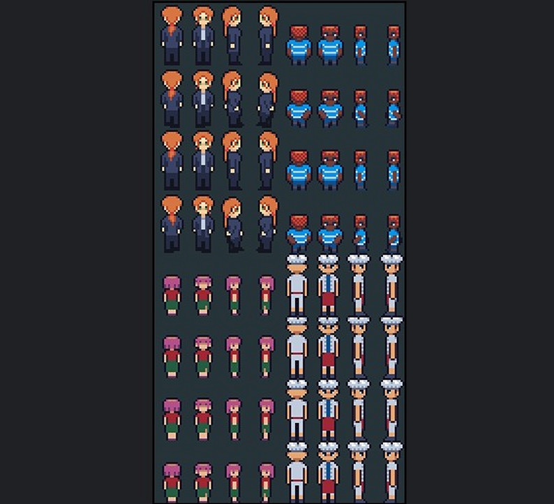 16x32 Characters by FM