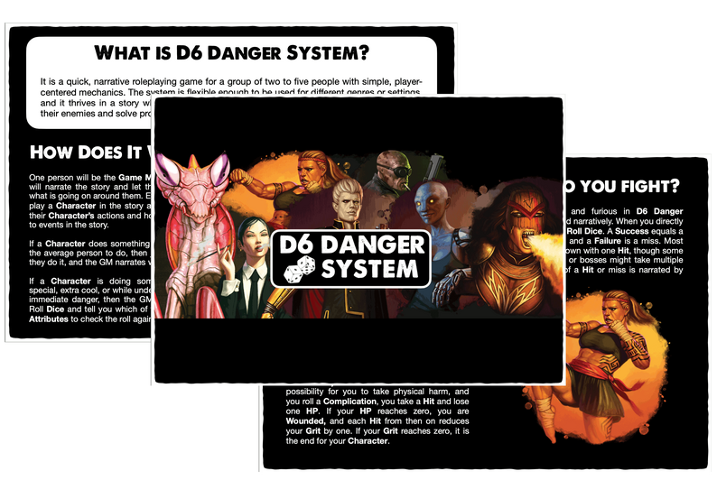 D6 Danger System by C. J. Koger