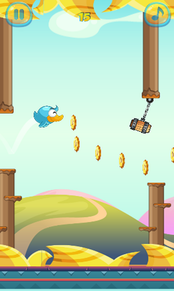 Blue Flappy Bird by ahimite