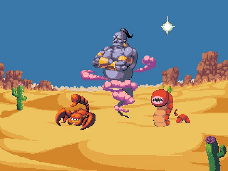 RPG asset battler pack (Super Retro World by Gif) by Gif