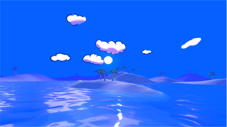 Sea Water Material (Godot Engine) by Four Hours Project