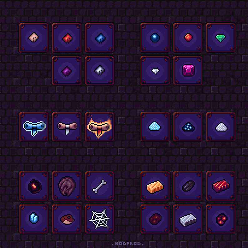 Fantasy Weapon/Armor/Items asset pack by HogFrog