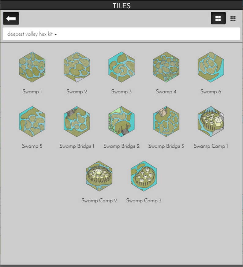 Deepest Valley Hex Kit Art Pack by friendly ghost