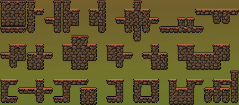 Pixel TileMap Platformer by BDragon1727